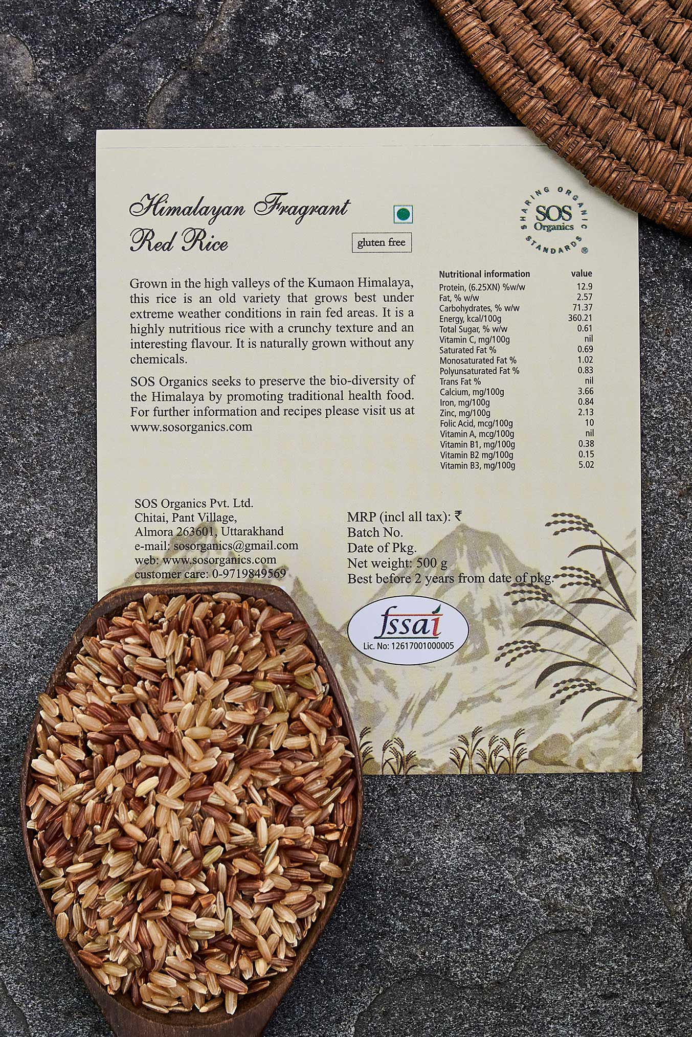 Himalayan Fragrant Red Rice: A Nutritious Delight for Health and