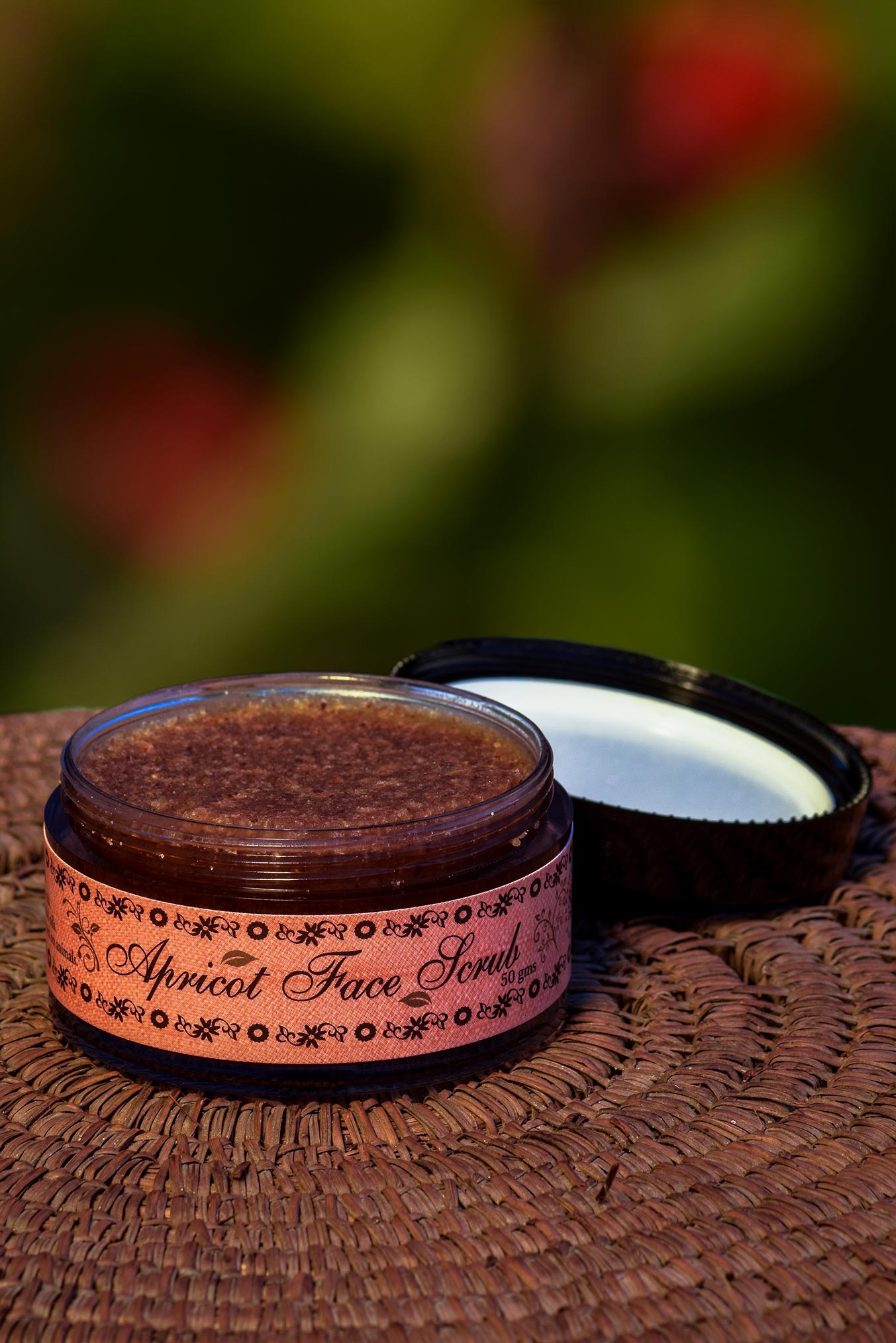 Apricot Face Scrub-gentle exfoliation-SOS Organics