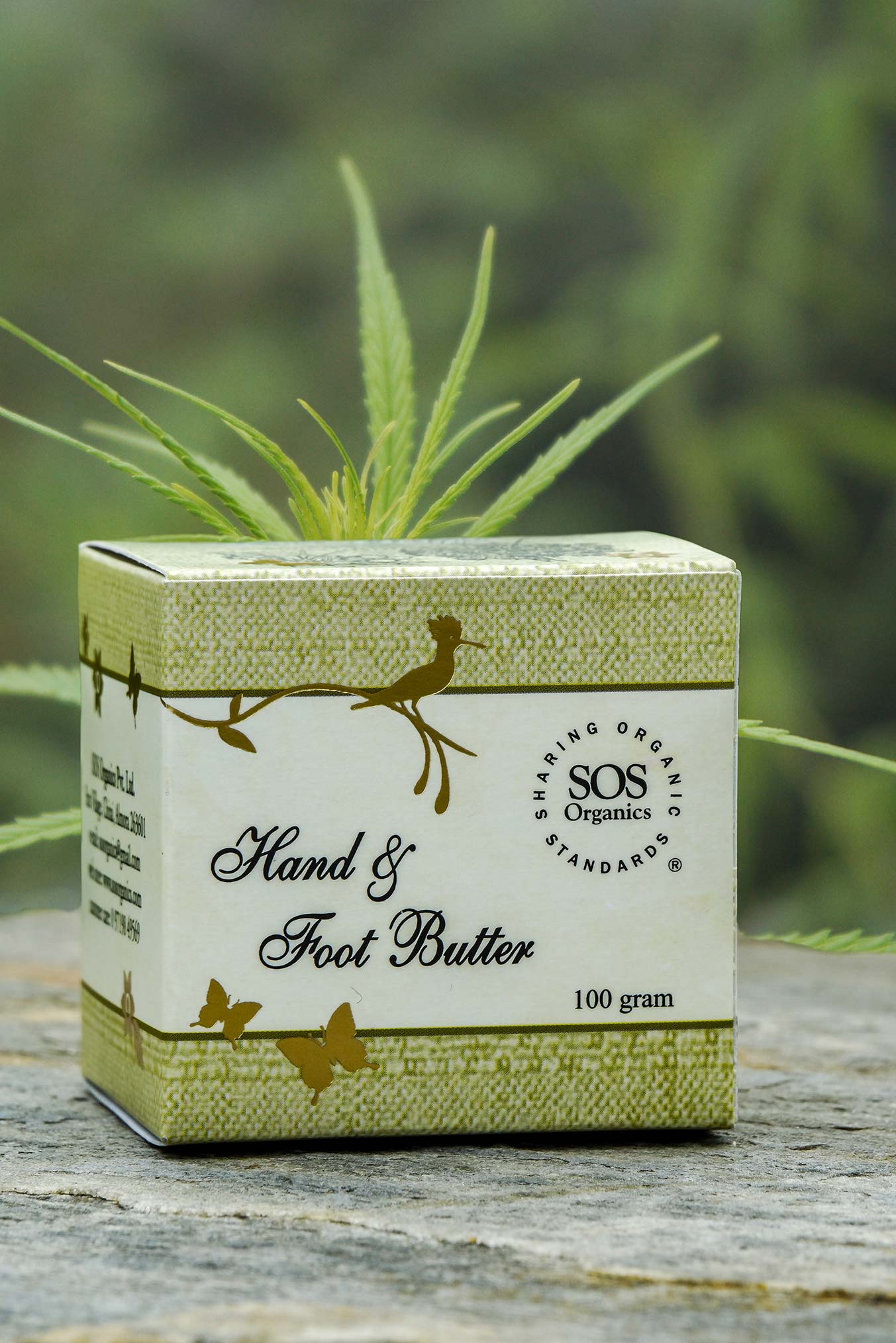 Himalayan Hand & Foot Butter - Natural Cosmetics - SOS Organics