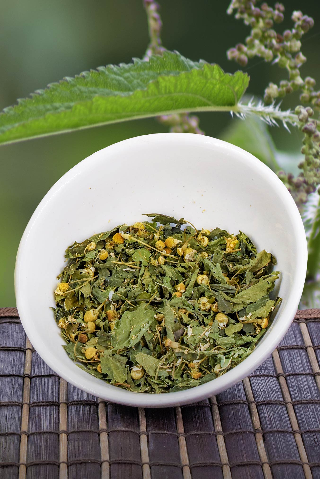Nettle Chamomile Herbal Infusion : Soothing Blend for Digestive
