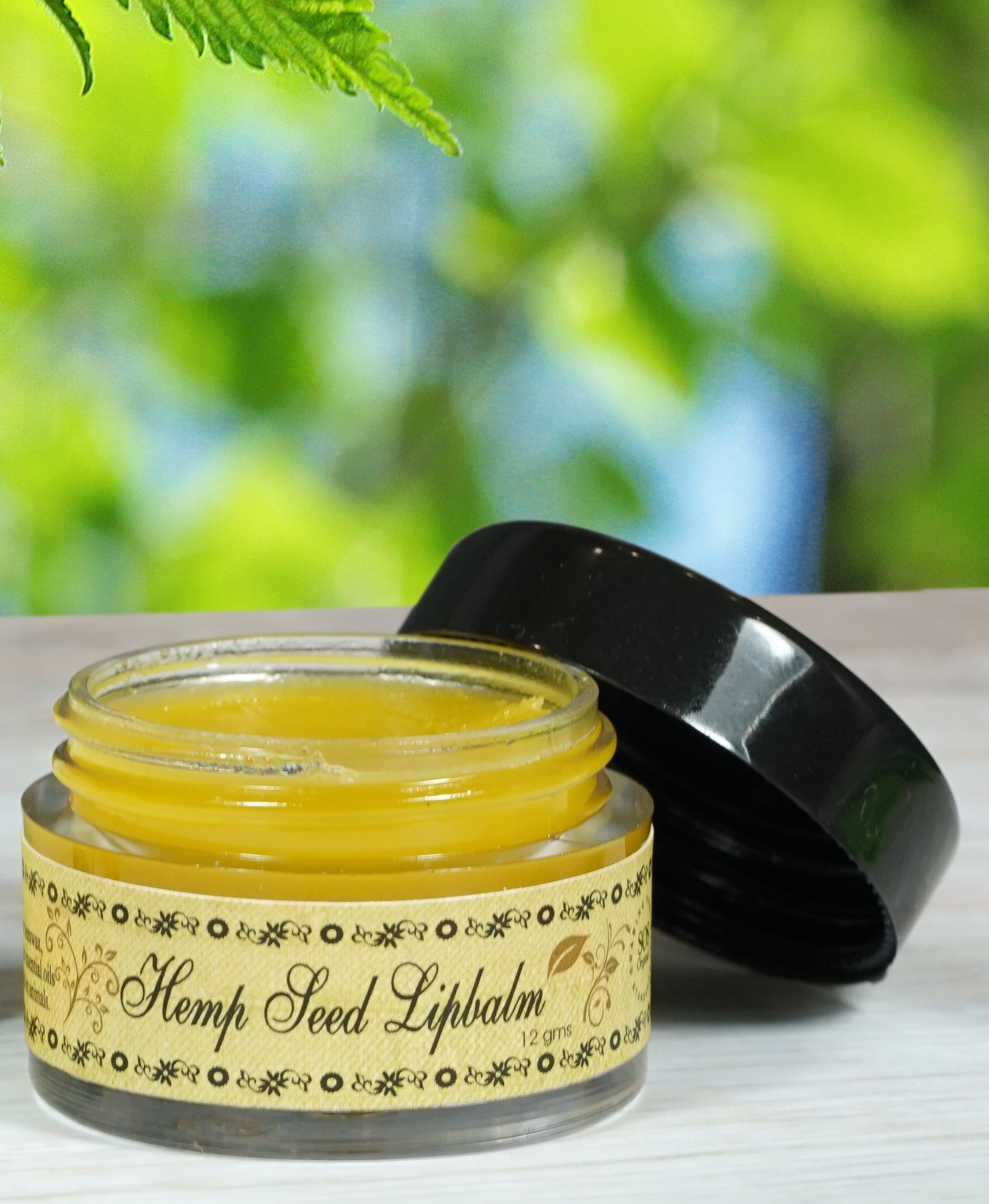 Hemp Seed Lip Balm-Infused with the goodness of hemp seed oil